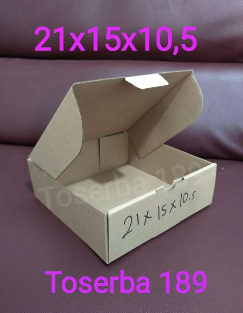 Jual Kardus Box Pizza / Diecut Uk 21x15x10,5 Di Seller Toserba189 ...