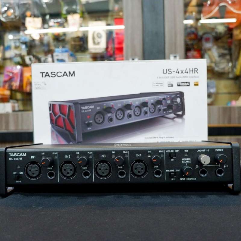 Jual Soundcard Tascam US-4x4HR (US4x4HR / US 4x4 HR) 4 input - 4 output ...