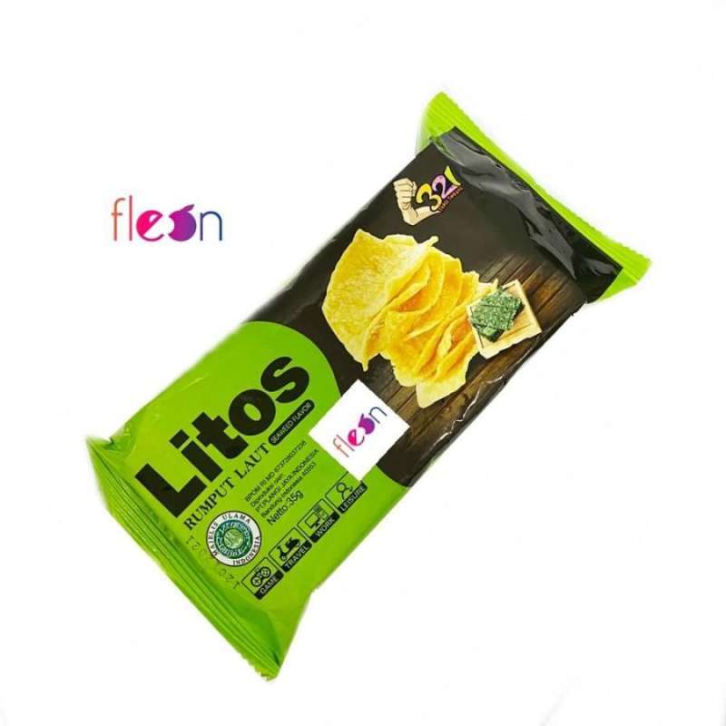 Jual LITOS Snack Rumput Laut / Sapi Panggang 35 Gram di Seller Fleon ...