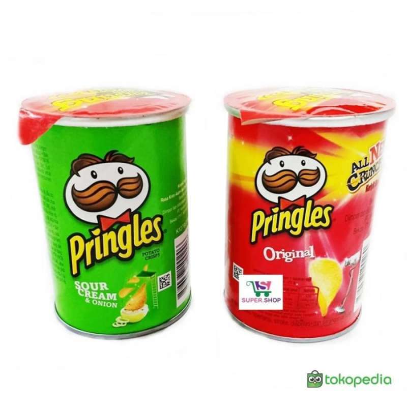 Jual PRINGLES MINI Potato Chips Original / Sour & Cream 42 Gram - Sour ...