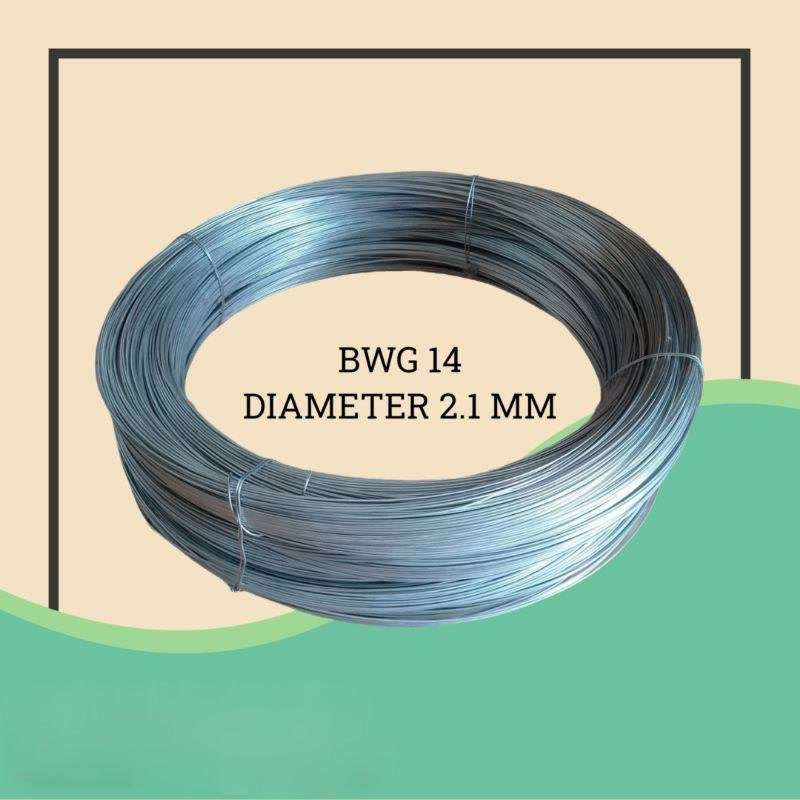 Promo KAWAT PUTIH BWG 14 1KG - KAWAT 2MM - KAWAT GANTUNGAN - KAWAT JEMURAN Diskon 25% di Seller ...