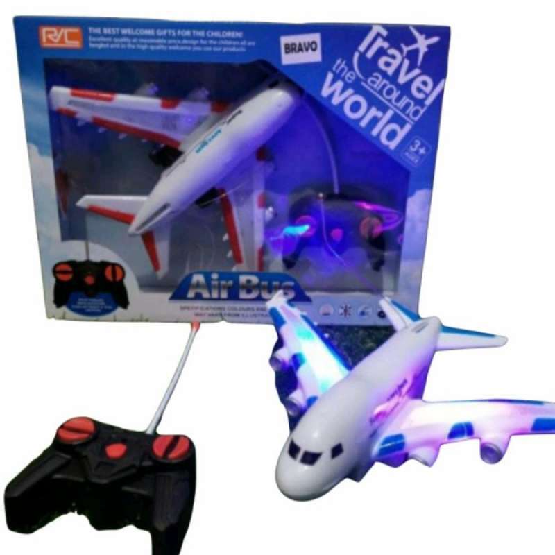 Jual Mainan Rc Pesawat Terbang Aerobus Remote Control di Seller DENTA ...