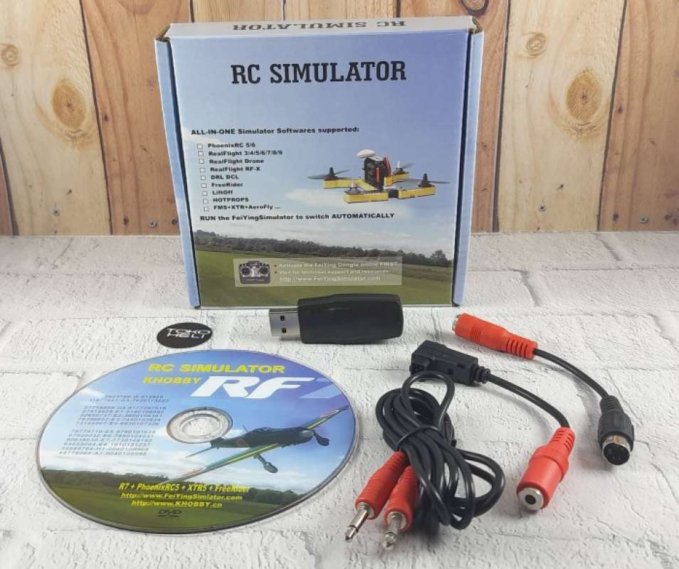 Jual Unik 22 In 1 Rc Flight Simulator G7 Phoenix 5.0 Aerofly Xtr Vrc ...