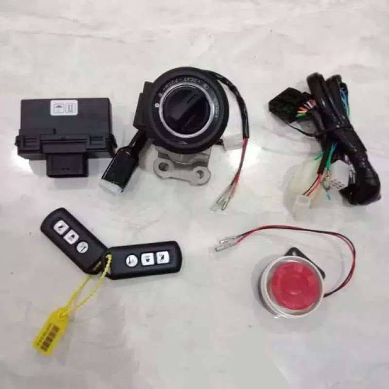 Promo Kunci Kontak Keyless Smart Key Remote Lock Set Alarm Smart Key ...