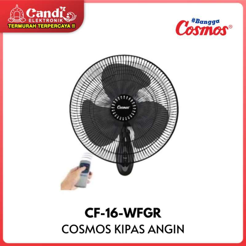 Jual KIPAS ANGIN DINDING REMOTE 16 INCH COSMOS CF-16-WFGR di Seller Candi Elektronik Official ...