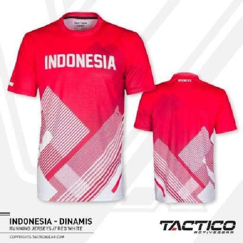 Promo Jersey Olahraga Indonesia Dinamis S Diskon 10% di Seller ...