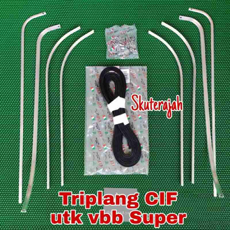 Jual TRIPLANG Set LIS DEK Ori CIF Italy utk Vespa Super VBB VNB3 VNB5 di Seller Gasta Depn ...