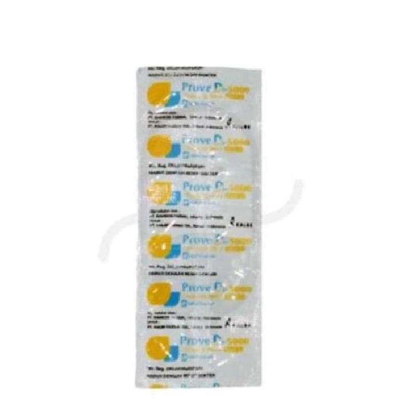 Jual PROVE D3-5000 STRIP 10 TABLET di Seller Apotek ArmaJaya - Kota ...