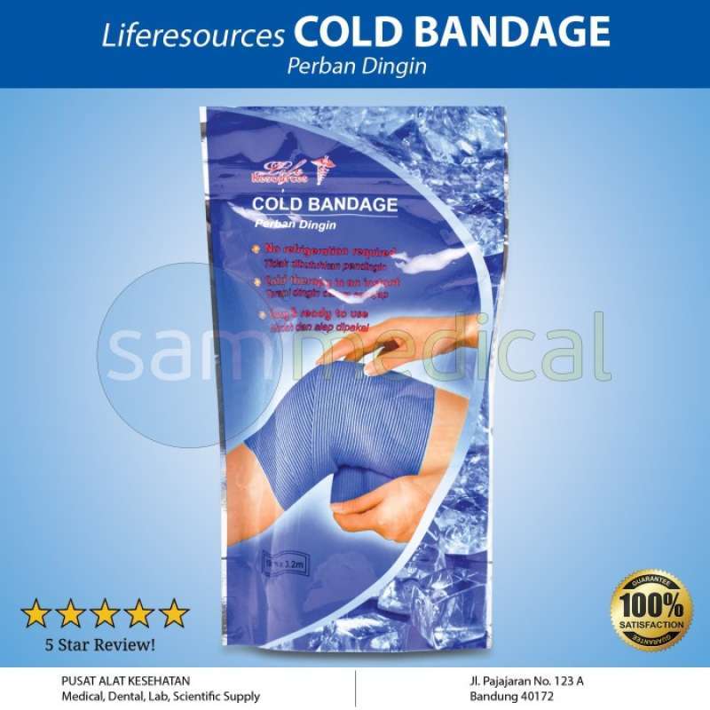 Jual Liferesources Cold Bandage atau Perban Dingin di Seller SAM ...