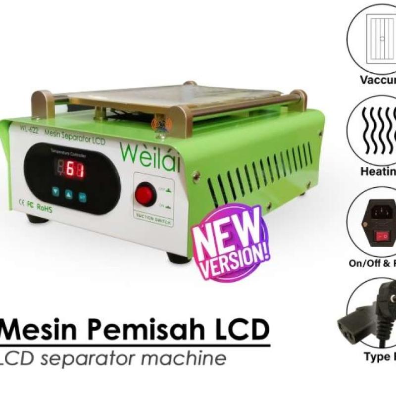Jual Mesin Pemisah Touchscreen Vacum Weilai Wl-622 Separator Original ...