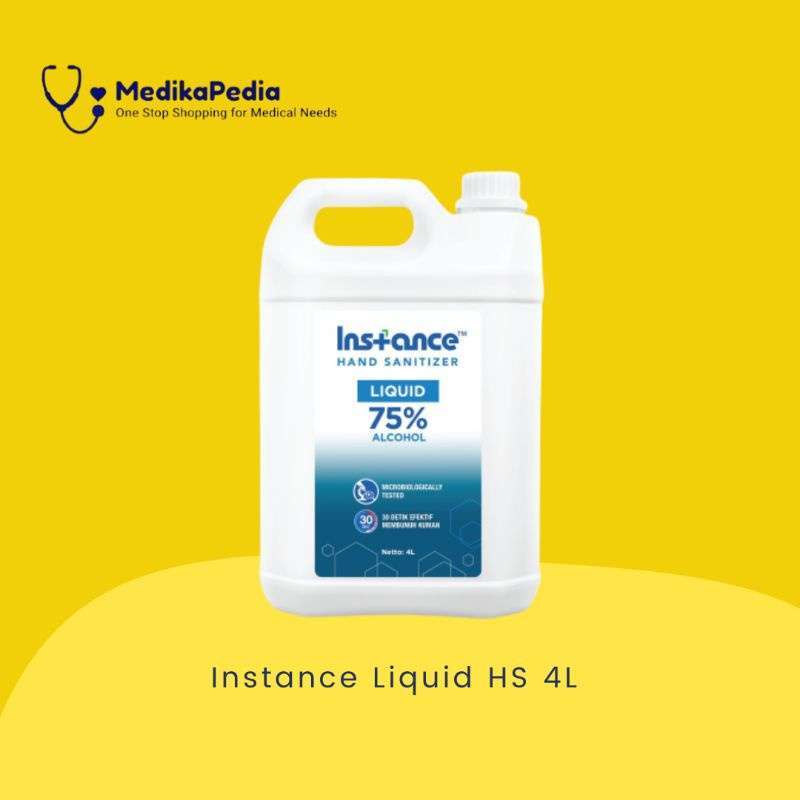 Jual Instance Liquid 4L / Hand Sanitizer Cair 4 Liter / Anti Bakteri ...