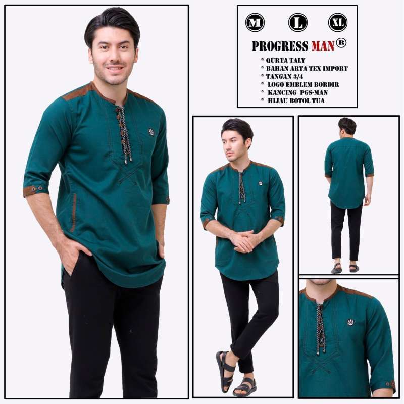 Promo PROGRESSMAN KOKO KURTA TALI BAJU KOKO KURTA PAKISTAN TERBARU ...