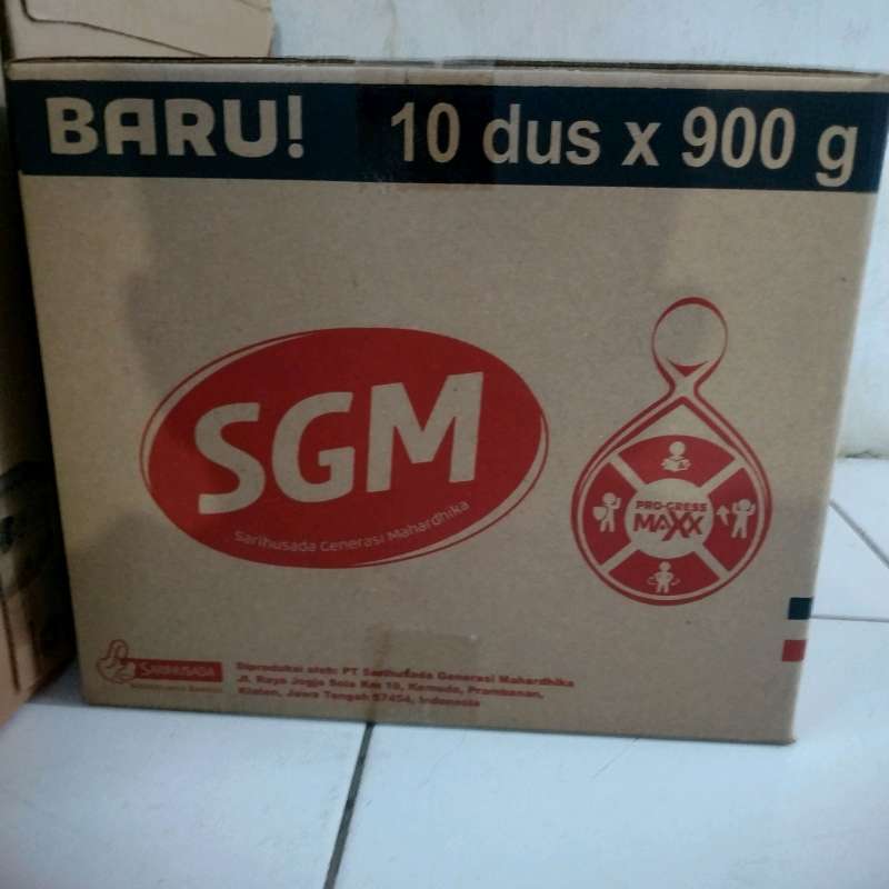 Jual Sgm 1+ Vanila 900g 1dus Di Seller Zhiya Sabila - Pasir Bolang, Kab. Tangerang | Blibli