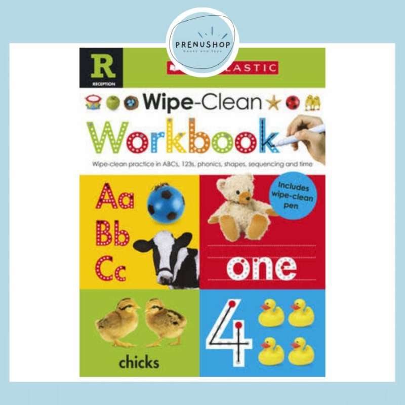 Jual Activity Book Scholastic Early Learners Wipe-Clean Workbook ...