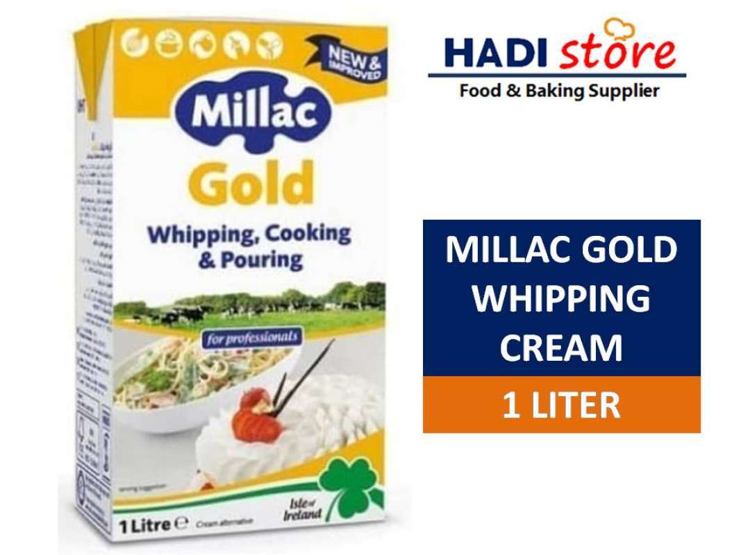 Jual MILLAC GOLD WHIPPING CREAM 1 LITER di Seller HADI STORE FOOD ...