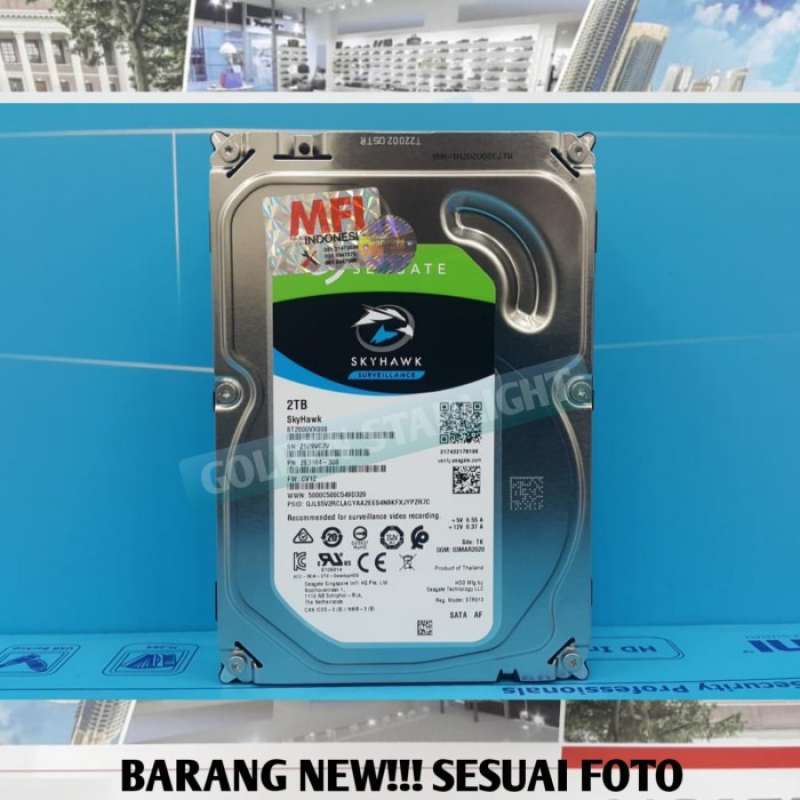 Promo Hardisk Internal 2tb Seagate Skyhawk Mfi New Dan / Resmi Diskon 14% Di Seller Valmai Store ...