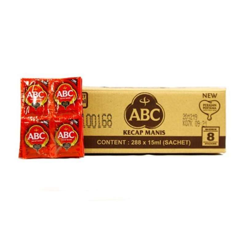 Jual KECAP ABC 1 RENCENG ISI 12 SACHET KECAP MANIS ABC di Seller AGEN ...