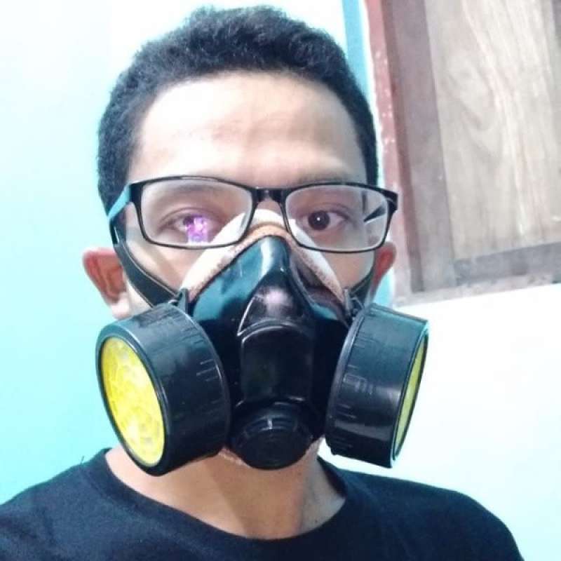 Jual [DW] Masker Respirator Cat Alat Tukang ,Pekerja Pabrik Seniman ...