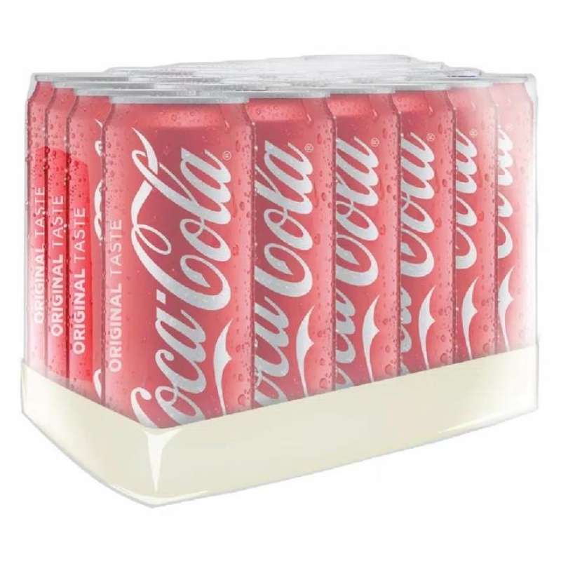 Jual Coca Cola Original Sleek Can 330ml 24x Harga Karton di Seller ...