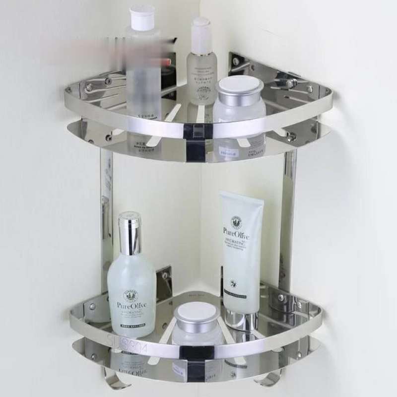 Promo Rak Sabun Stainless Kamar Mandi/Rak Sudut Susun Kamar Mandi ...