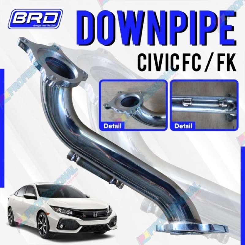 Jual DOWNPIPE BRD THAILAND EXHAUST MUFFLER RACING BOLT ON CRV CIVIC ...