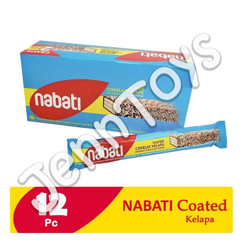 Jual JennToys - COATED KELAPA - Nabati Wafer Coated Richeese Biskuit ...