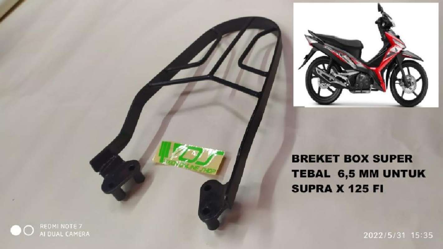Jual BREKET BOX HONDA SUPRA 125 ATAU SUPRA X 125 FI TEBAL 8 MM PALING ...