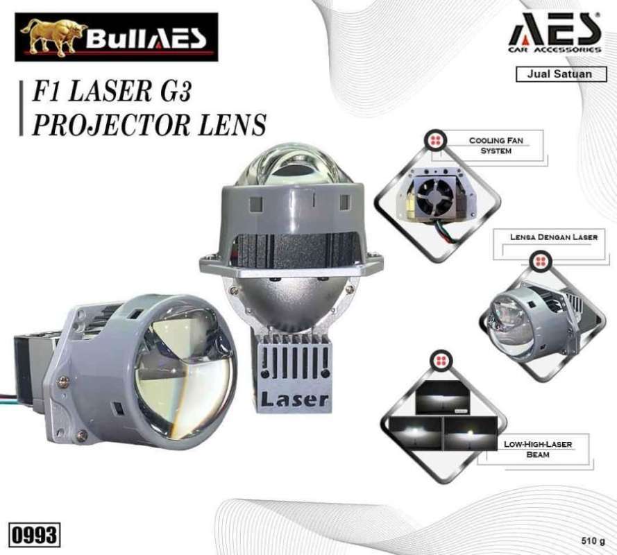 Jual Biled Aes F1 Laser 65 Watt Projector Biled Laser Merk Aes Di ...