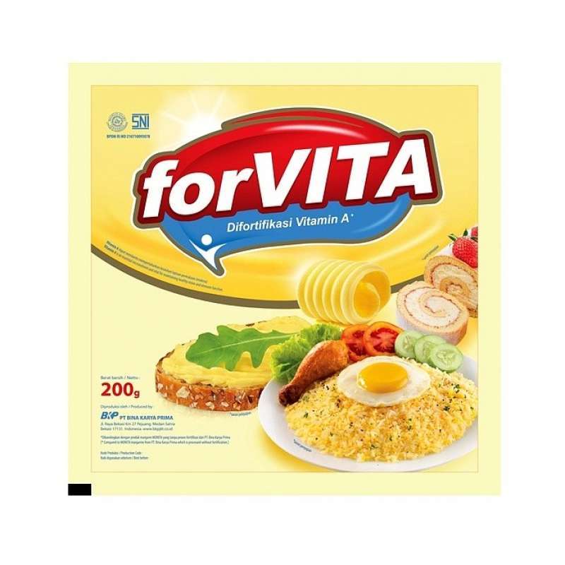 Promo 1 Karton Forvita sachet margarine [ DUS isi 60 saset ] Halal ...