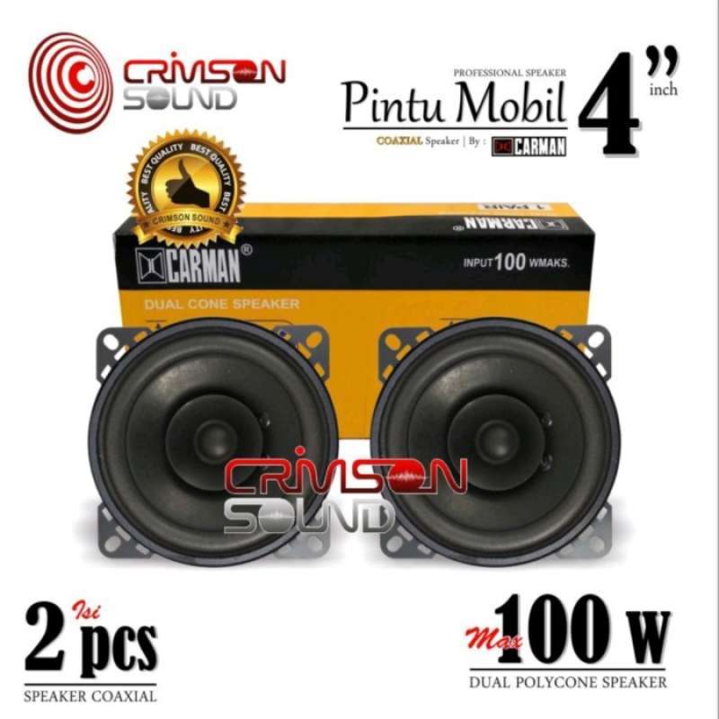 Jual Speaker 4 Universal Speker 4 inchi Speaker Pintu Mobil di Seller ...