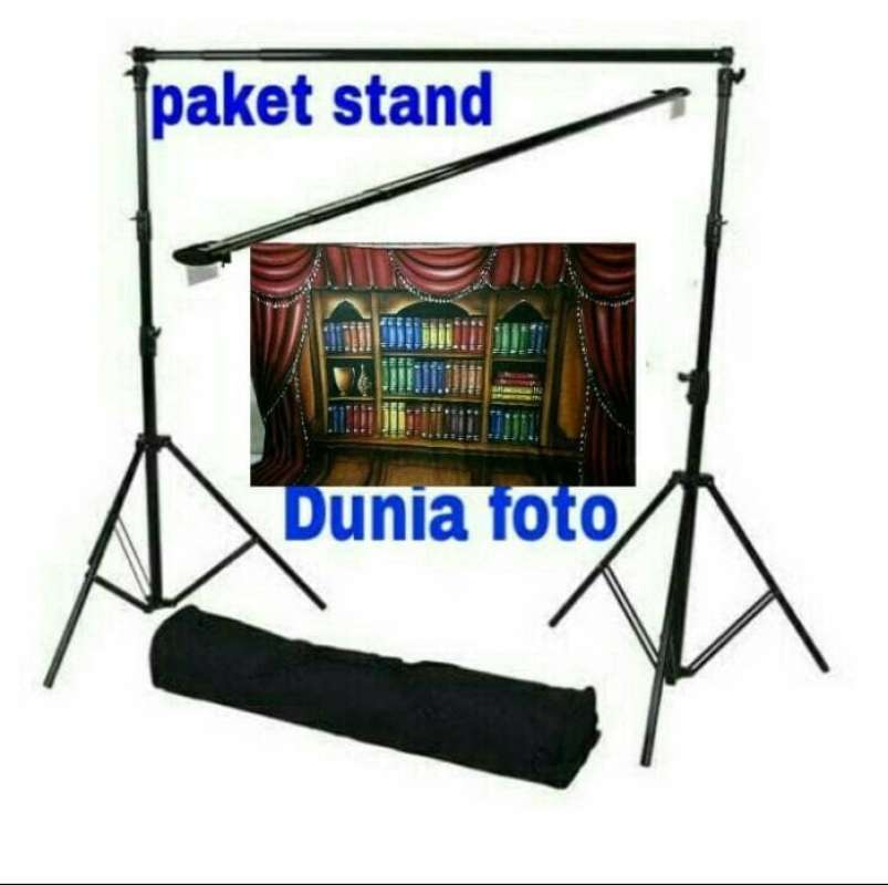 Promo Paket Stand Background Dan Background Wisuda 2,5X3M Diskon 10% di ...
