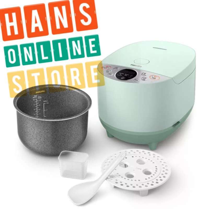Jual PHILIPS HD4515 Digital Rice Cooker - Hijau di Seller MMT Garko ...