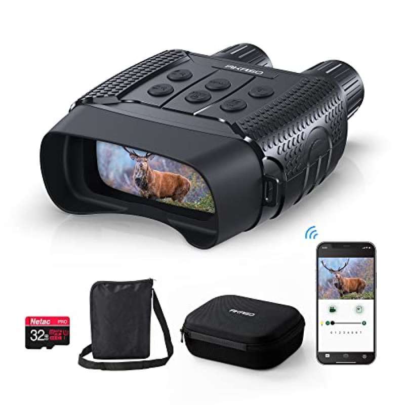 Promo Night Vision Goggles Binoculars for Total Darkness, AKASO WiFi ...