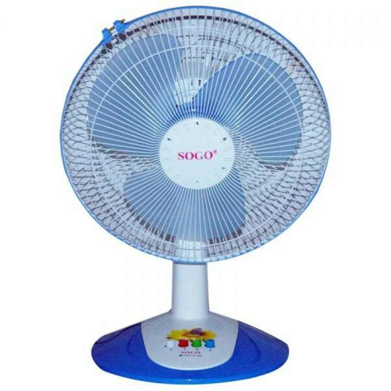 Jual KIPAS SOGO DESK FAN/ MEJA 12INCH---BISA GELENG KIRI KANAN di ...