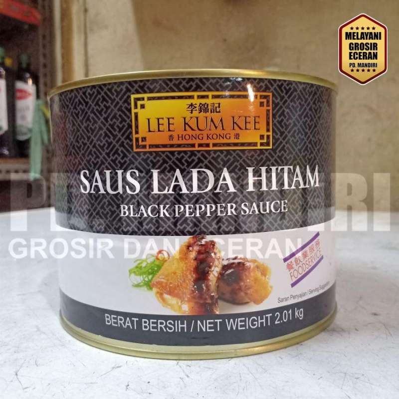 Jual SAUS LADA HITAM 2,01 KG / LEE KUM KEE (LKK) / BLACK PEPPER SAUCE ...