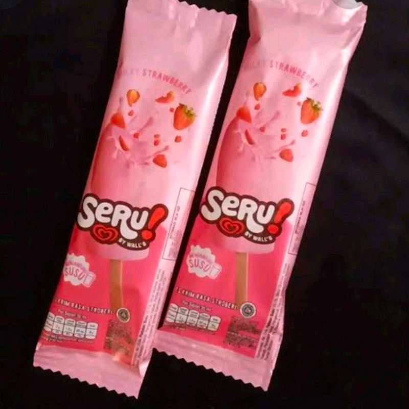 Jual Wall's Ice Cream -- Seru -- Rasa Strawberry Di Seller Toko Imah ...
