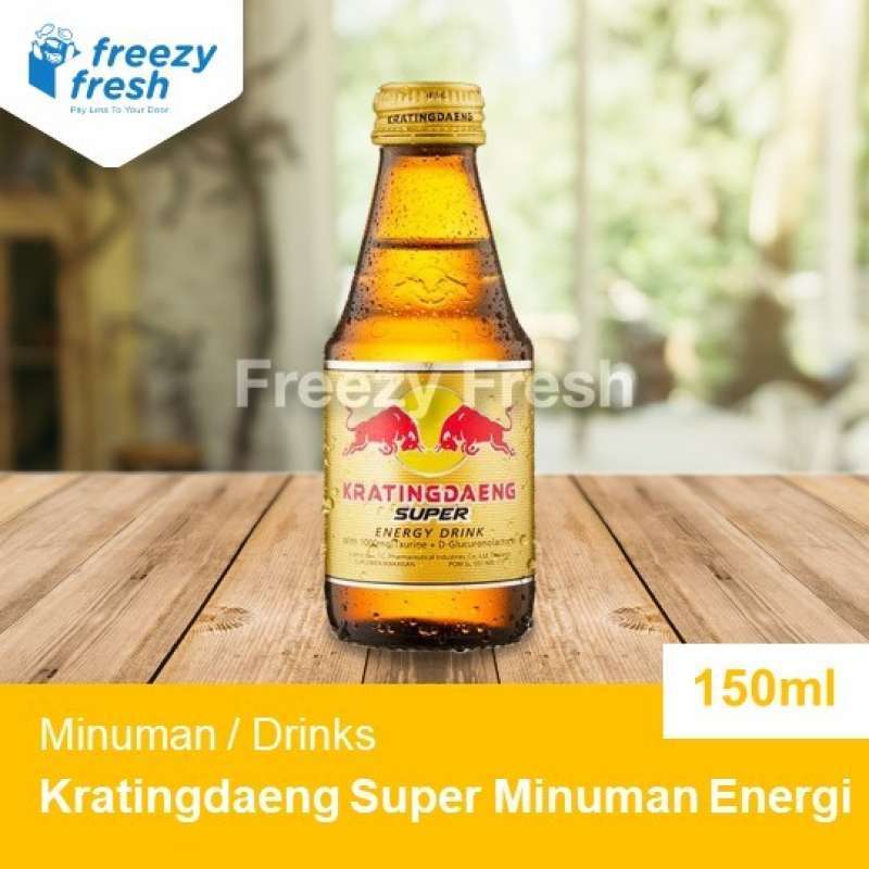 Jual Kratingdaeng Super Minuman Energi Kemasan Botol 150ml Di Seller ...
