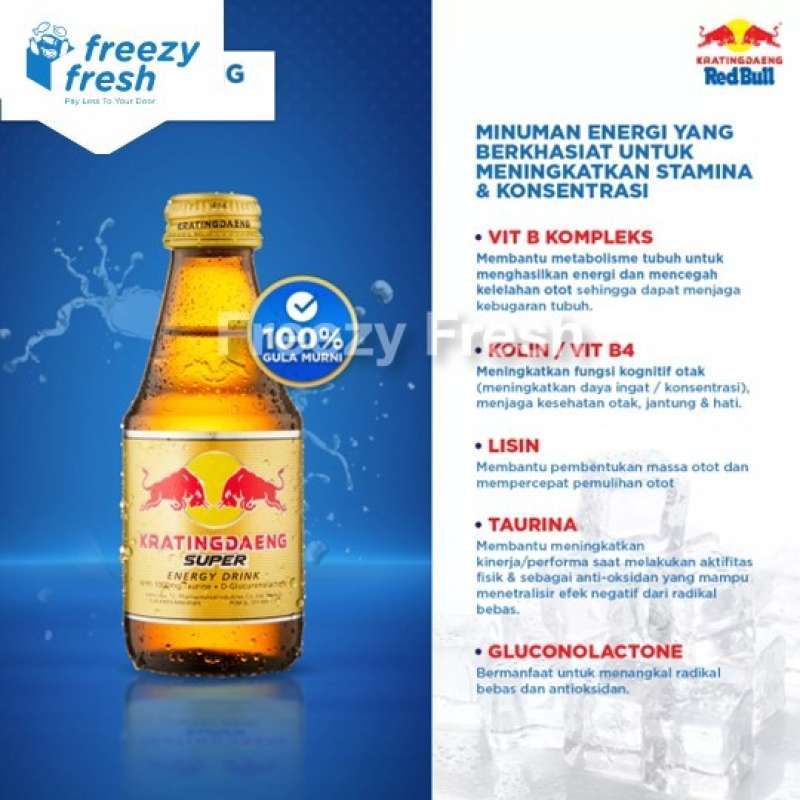 Jual Kratingdaeng Super Minuman Energi Kemasan Botol 150ml Di Seller ...