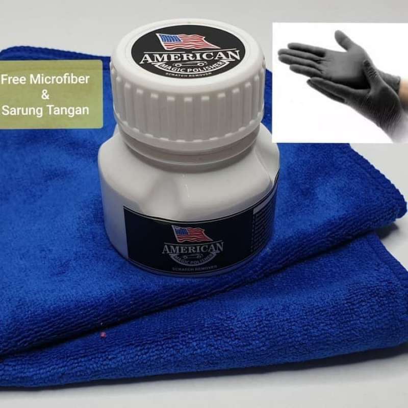 Jual AMERICAN MAGIC POLISHER / compound ilangin baret / SCRATCH REMOVER ...