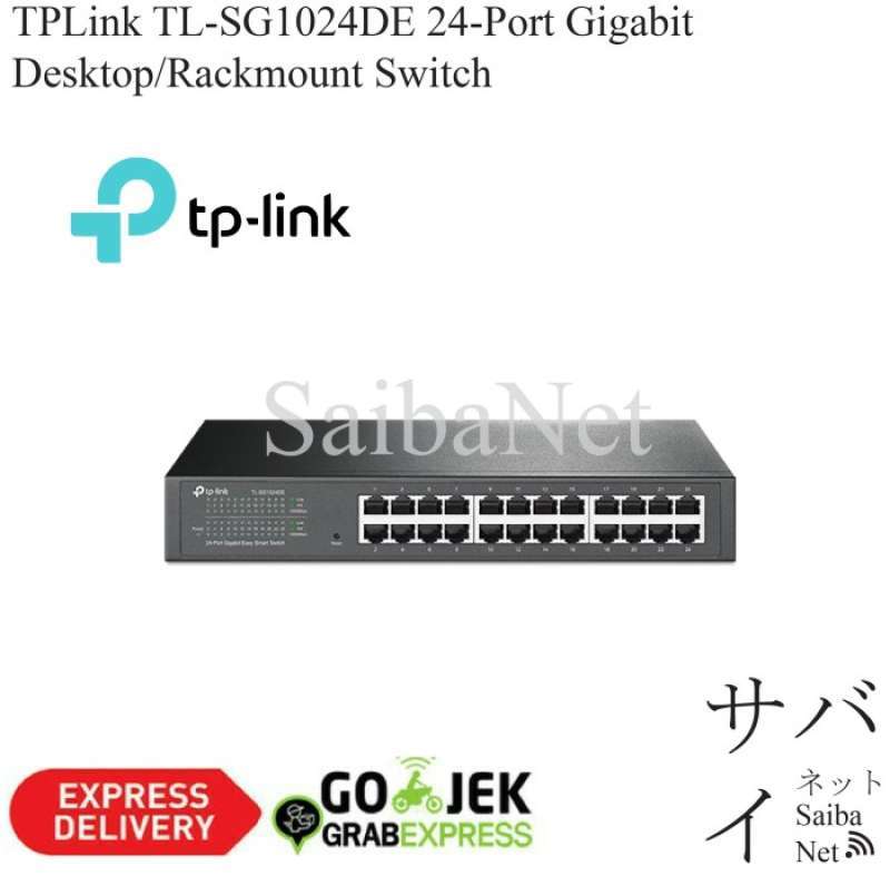 Promo Tplink Tl-sg1024de 24-port Gigabit Easy Smart Switch Diskon 10% ...
