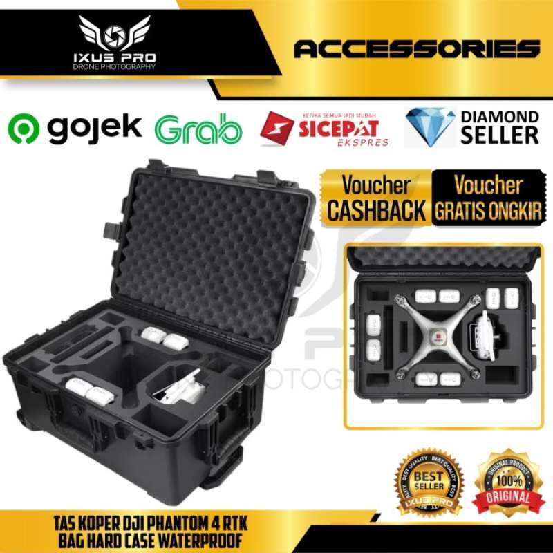 Promo Tas Koper Dji Phantom 4 Rtk Bag Hard Case Waterproof Diskon 10% ...