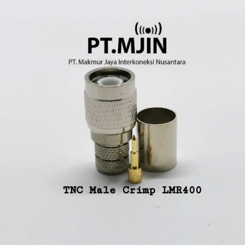 Promo Konektor TNC male crimp untuk kabe Rg8,LMR400,CNT400 Diskon 9% di Seller DiBeli-DiBeliYuk ...