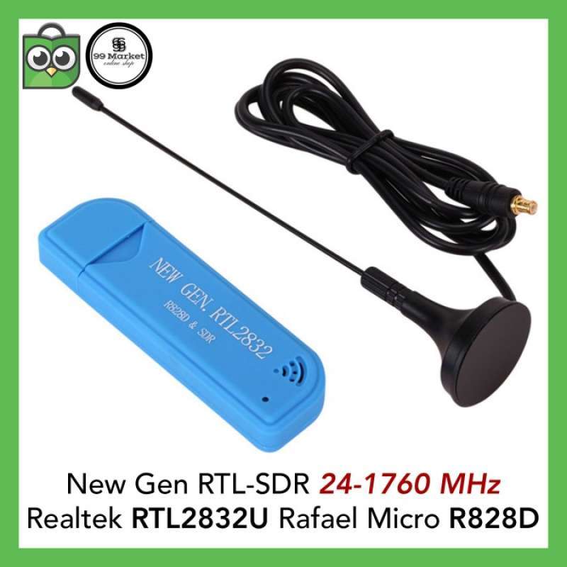 Jual USB RTL-SDR DONGLE SOFTWARE DEFINED RADIO RTL2832U R820T2 di ...