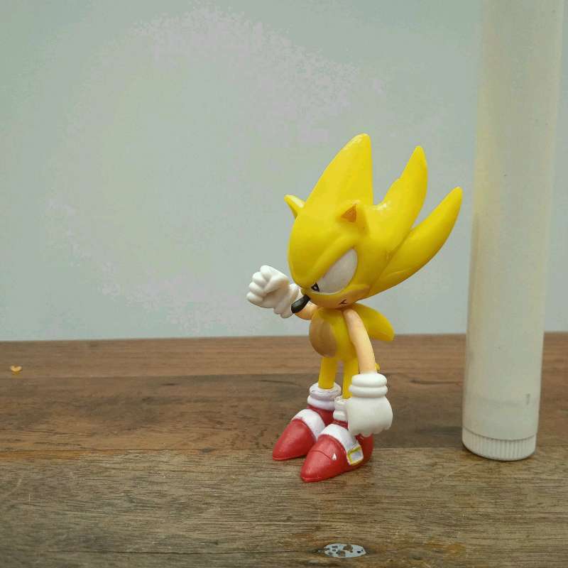 Jual Mainan Action Figure Sonic Kuning Sonic The Hedgehog Series Tinggi ...