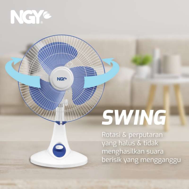 Promo NAGOYA NG-12DF Kipas Angin Meja Kecil 12 inch Diskon 30% di ...