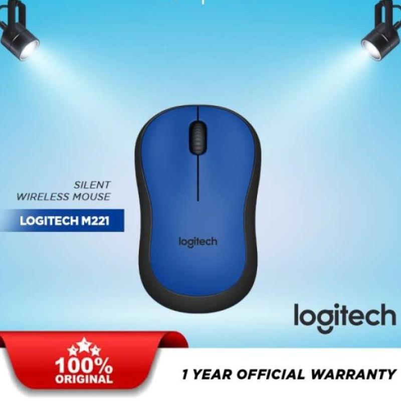 Promo Logitech Wireless Mouse M221 Silent / Mouse Wireless M 221 ...