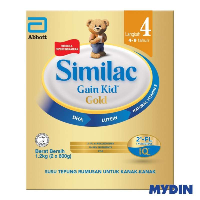 Jual Similac Gain Plus Gold Step 4 (600g x 2) - Malaysia 5490220 di ...