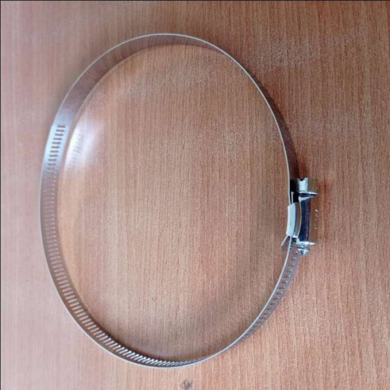 Jual Klem Selang Gas/Selang Air TAIWAN 8 mata obeng MINUS Hose Clamp di ...