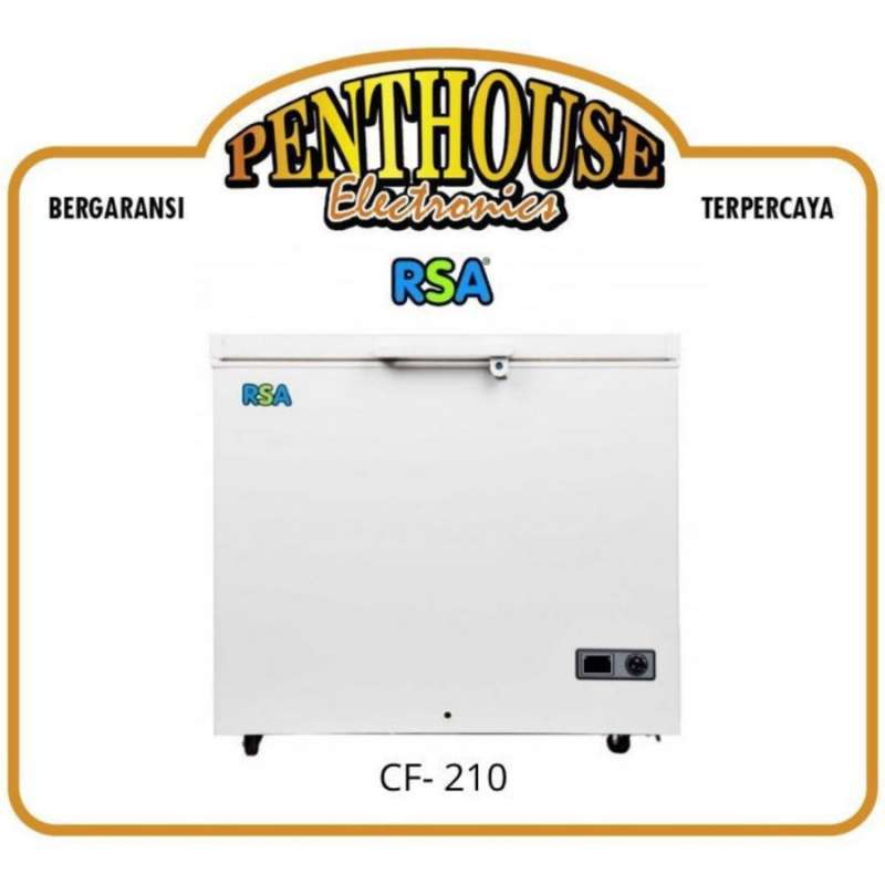 Promo RSA Chest Freezer CF-210 / CF210 [210L] Diskon 1% di Seller Penthouse Electronics ...