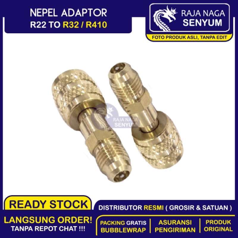 Promo Unik ADAPTER ADAPTOR NEPEL NAPPLE R32 R410 CONVERTER SAMBUNGAN ...